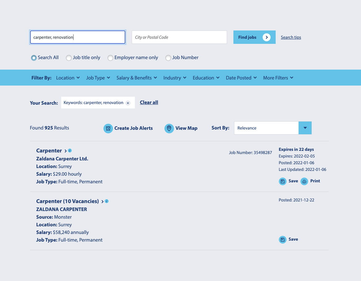 Job Search Tips | WorkBC